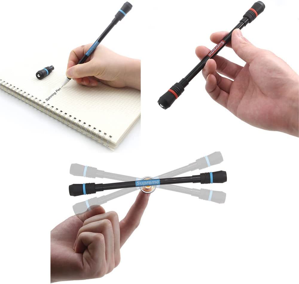 AO Home Spinning Pen Fingers Flexible Student Release Pressure Gel Pens ...
