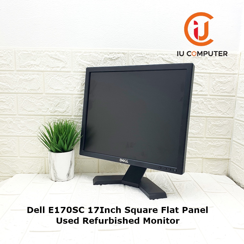 Dell E170SC 17 INCH SQUARE FLAT PANEL USED REFURBISHED MONITOR | Shopee ...