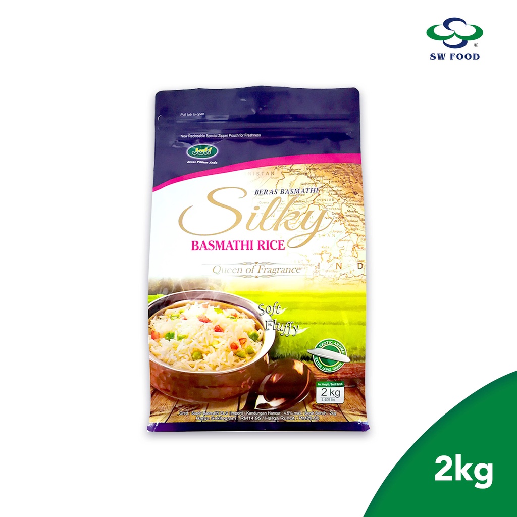 Jati Silky Basmathi Rice | Shopee Malaysia