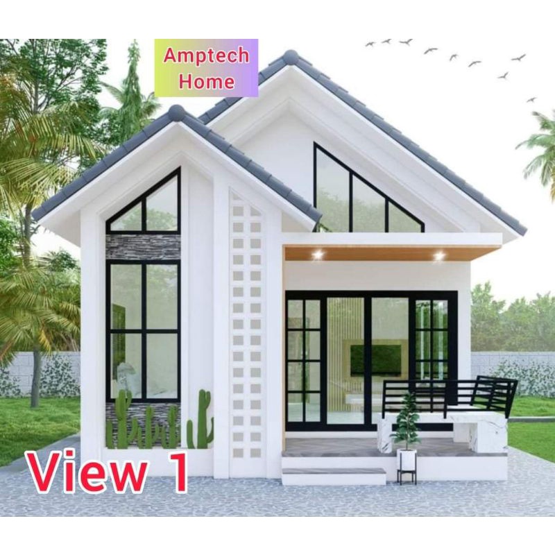PELAN RUMAH 2 BILIK (LANTAI 20'x30') 600KPS ((BACA DESCRIPTION ...