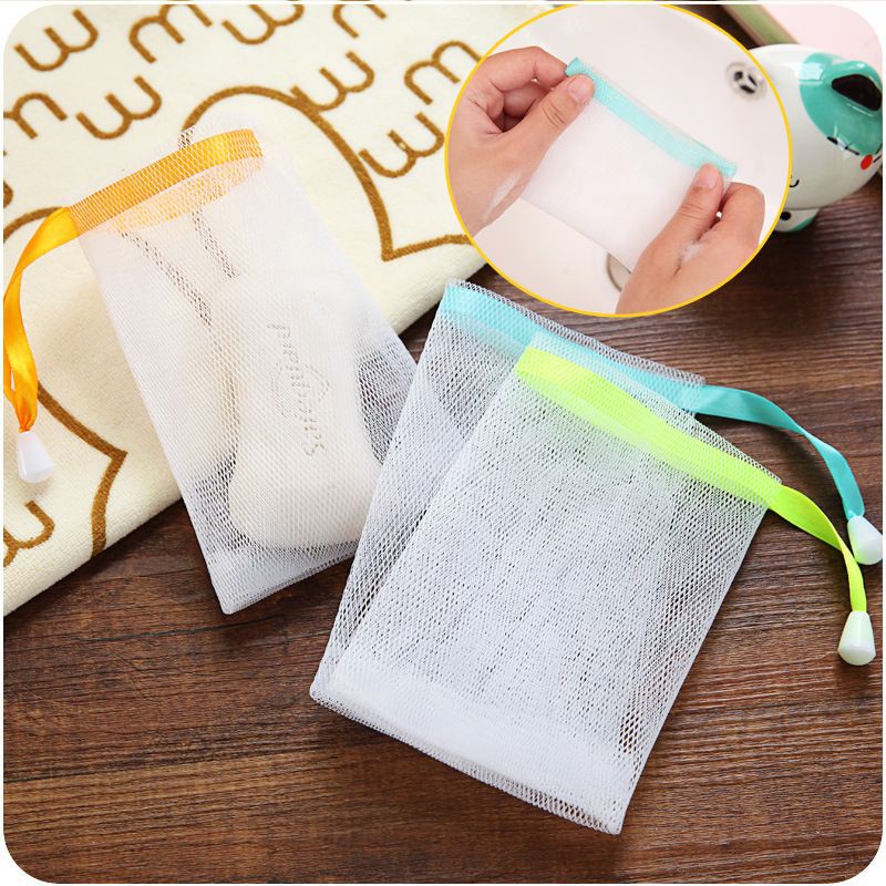 Ready stock💞Portable Size Soap Blister Mesh Soap Net Foaming Net Easy ...