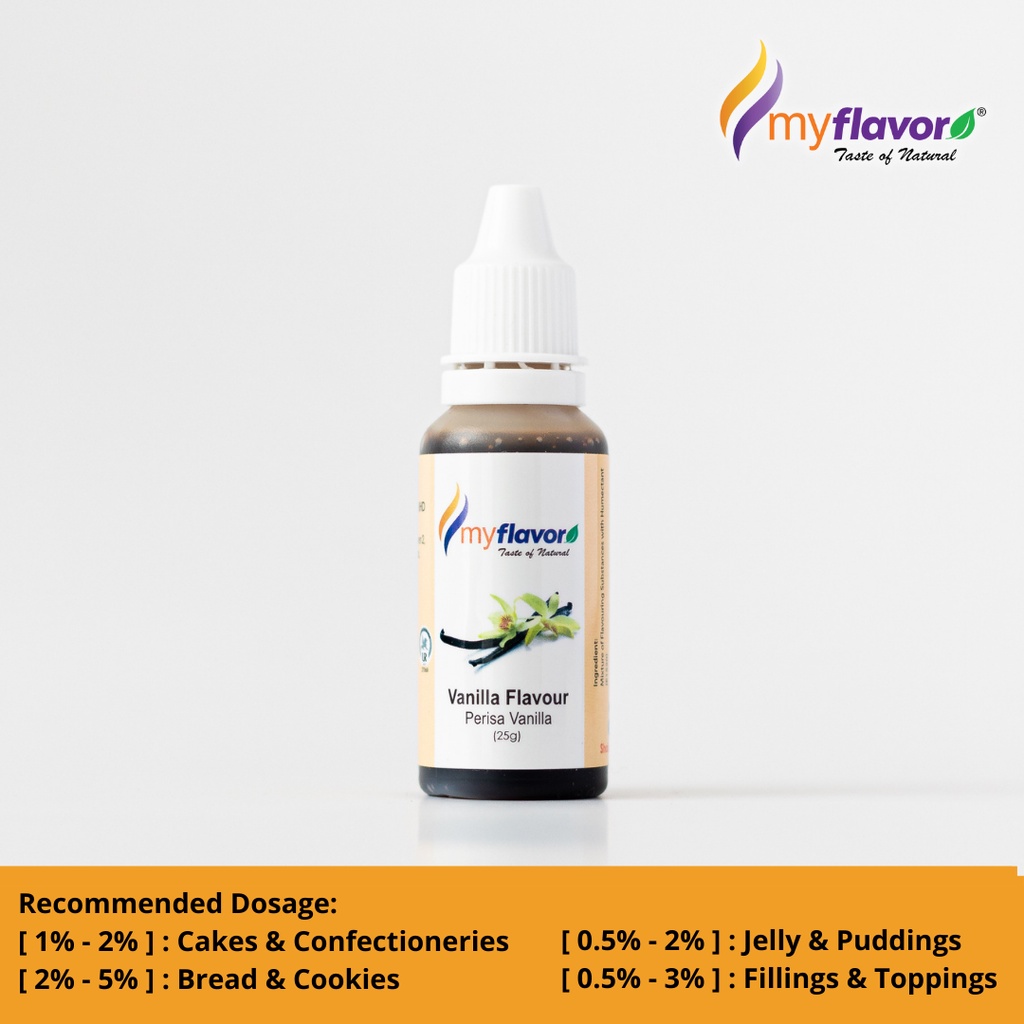VANILLA FLAVOUR - FOOD FLAVOUR | Shopee Malaysia