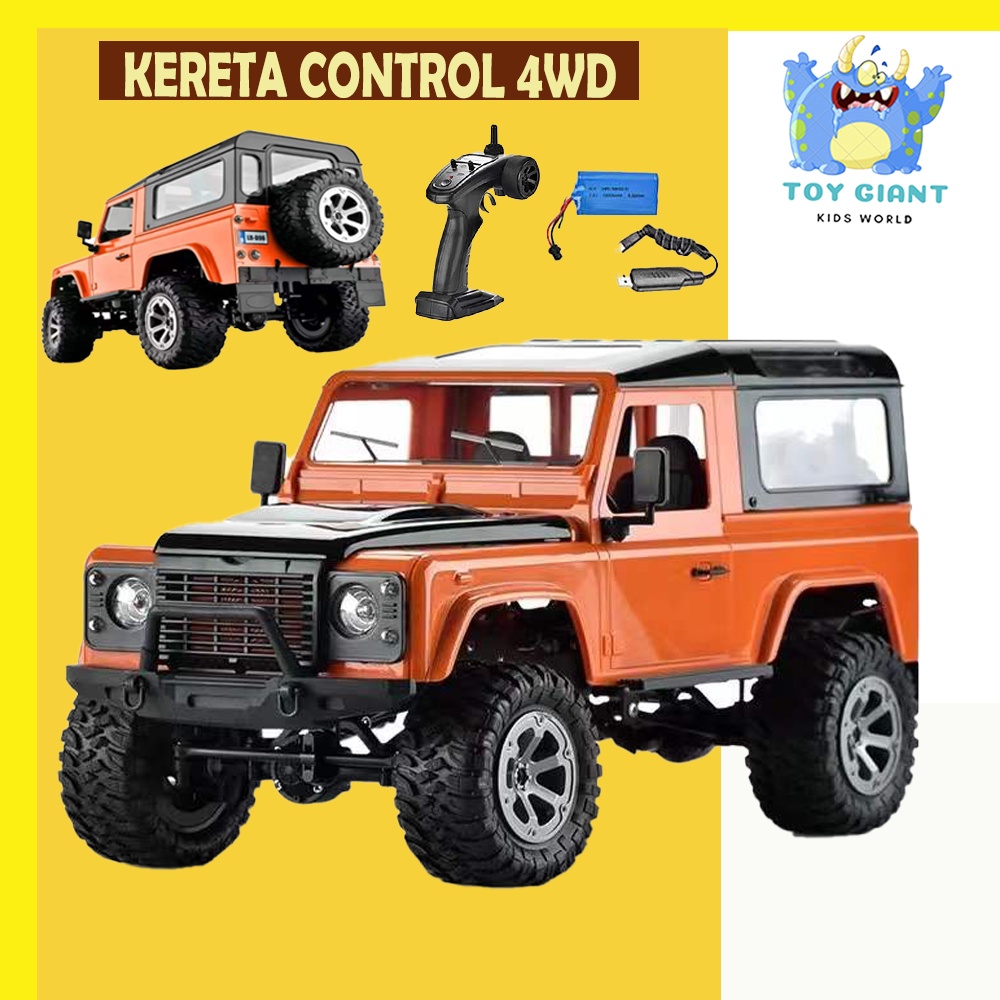 Remote Control 4x4 scale 1:16 2.4Ghz Remote Control 4WD Crawler Off ...