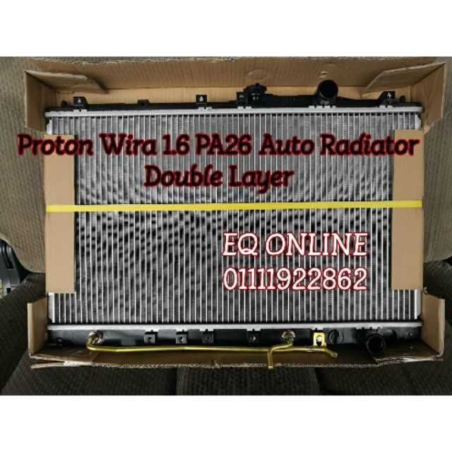Proton Wira Arean Satria Putra Perdana 1.6/1.8/2.0 PA26 Radiator Tanki Air Manual 26mm Tebal ...