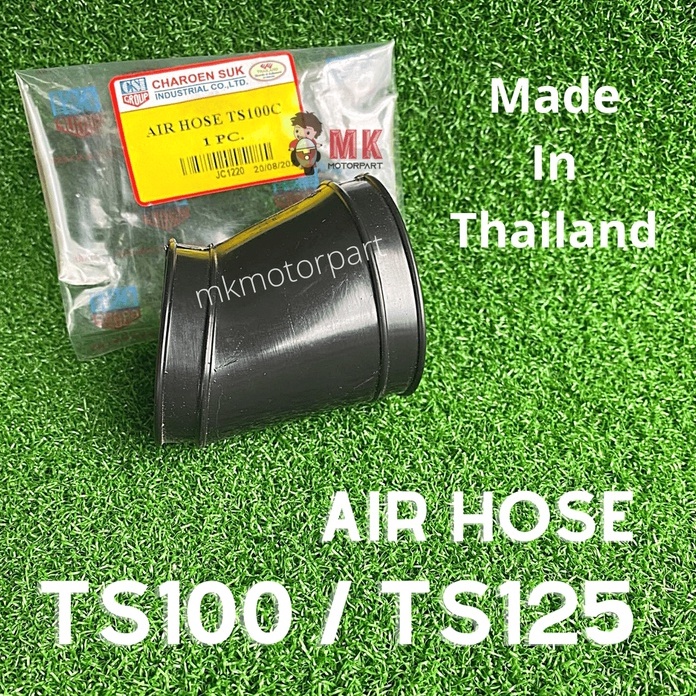 Suzuki TS100 / TS125 Air Hose Intake / Air Cleaner Joint Rubber *Made ...