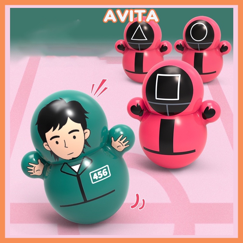 Combo mini squid game, mini pikachu toy, squid game, pokemon for cute ...