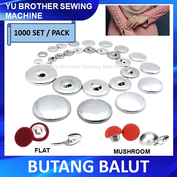 🔥Borong Murah🔥 Butang Balut Cendawan/bungkus cendawan/balut leper ...