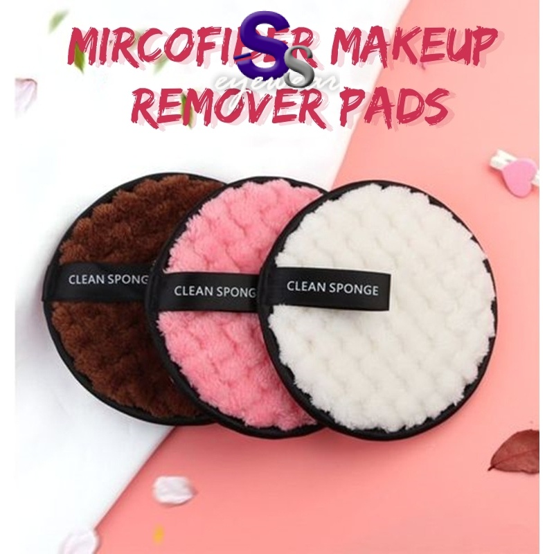 12CM Face Cleansing Sponge Puff Cleansing Make Up Washable Facial ...