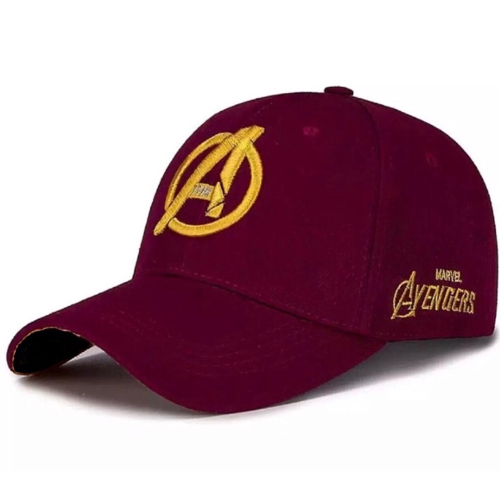 Avengers LOGO BASEBALL Cap/Contemporary Men & Women/REAL PICT | Shopee ...