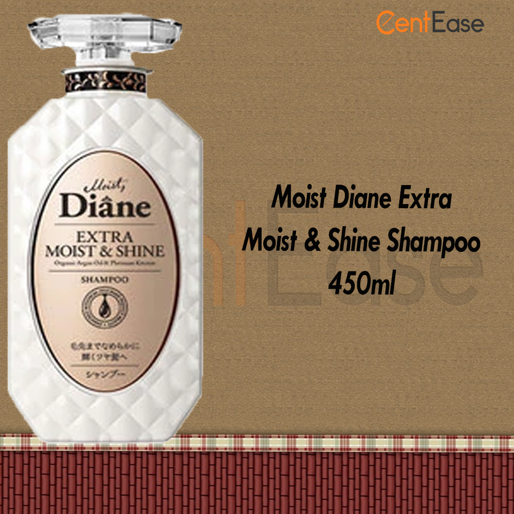Moist Diane Extra Moist & Shine Hair Shampoo 450ml (Exp: Mar 2026 ...