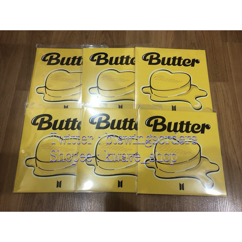 BTS OFFICIAL BUTTER VINYL | Shopee Malaysia
