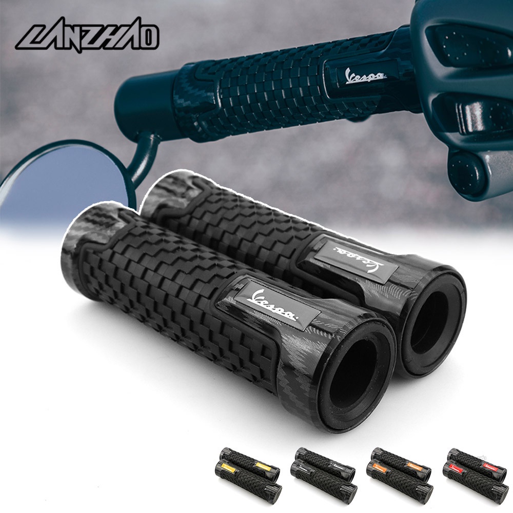 for VESPA Hand Grips Motorcycle Handle Bar Rubber Gel Non-seal ...
