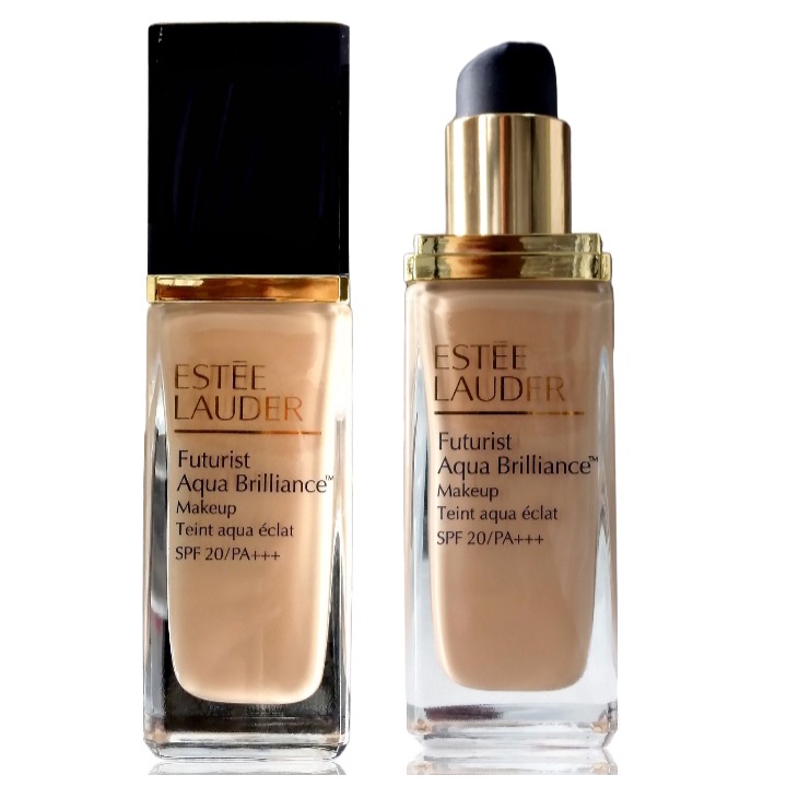 Estee Lauder 30ml #1C0 COOL PORCELAIN futurist aqua brilliance makeup ...