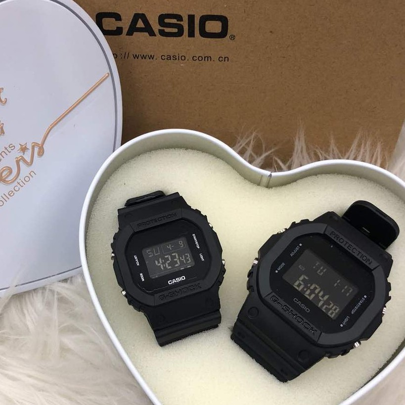 G_SHOCK_COUPLE SQUIRE DIAL (BLACK) | Shopee Malaysia