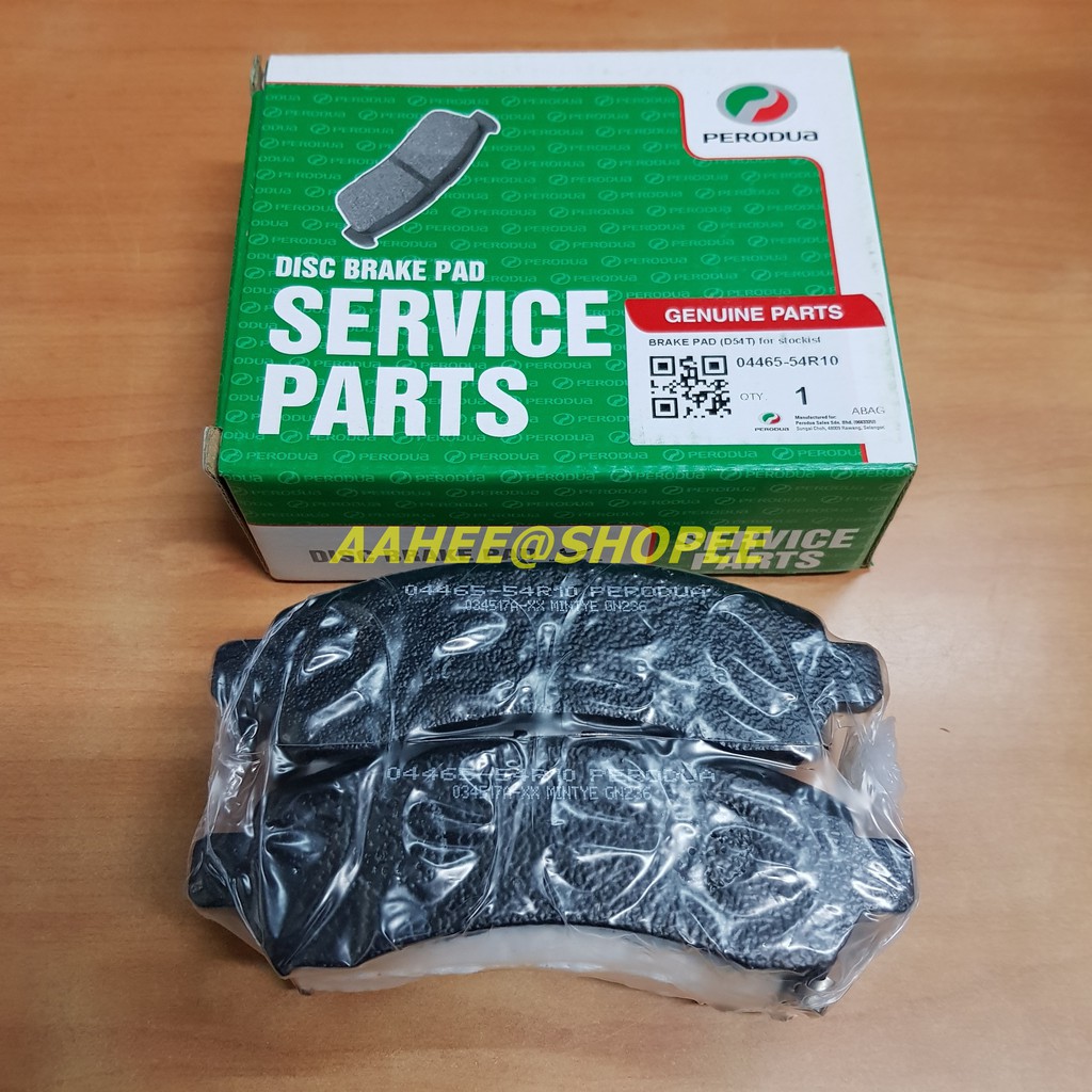 Disc Brake Pad Front - Axia Bezza Myvi Lagibest Perodua Original 04465 ...