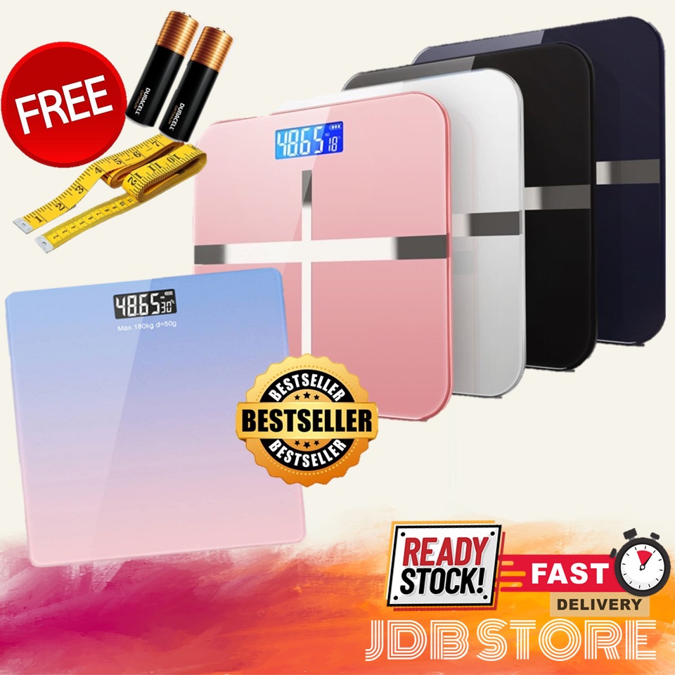 (READY STOCK)MESIN TIMBANG BERAT DIGITAL BODY WEIGHT SCALE HIGH ...