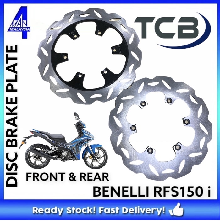 BENELLI RFS150 RFS RFS150i FRONT / REAR DISC BRAKE PLATE DISC PLATE ...