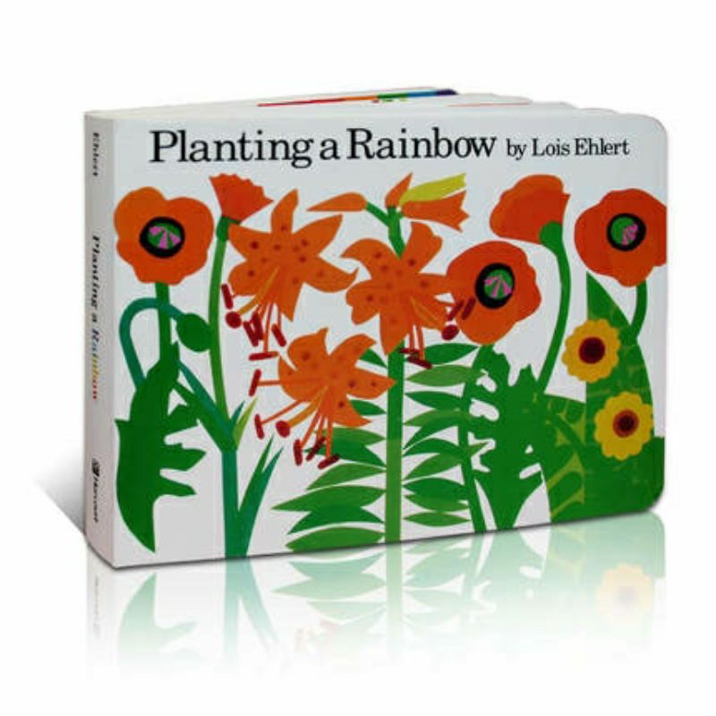 Planting a rainbow by Lois Ehlert Original boardbook | Shopee Malaysia