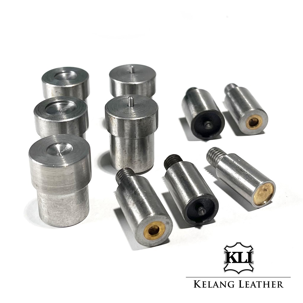 VARIOUS Press Setter Heads for Rivets Eyelets Easy Snap and Push Snap ...