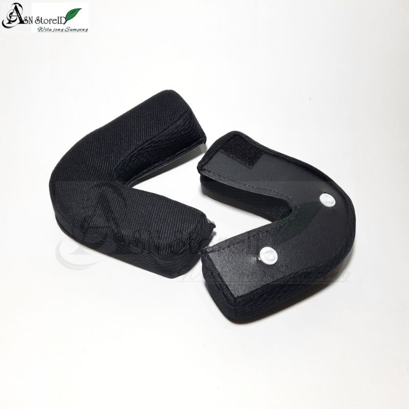 Side Cheek Foam Cheek Pad Helmet KYT VENOM OPEN Button Plastic -M,L,XL ...