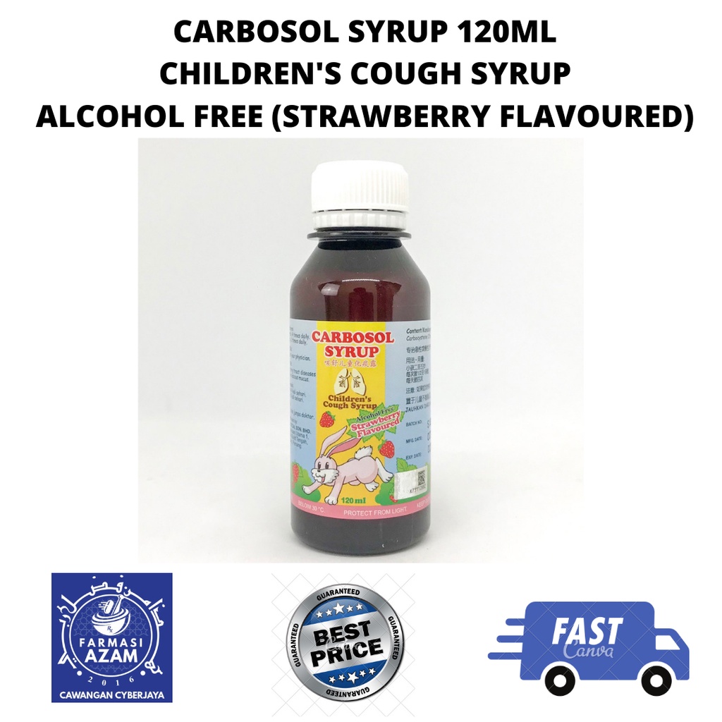 CARBOSOL SYRUP 120ML | Shopee Malaysia