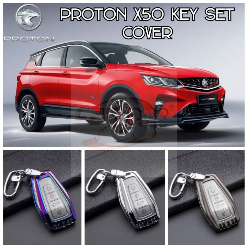 Proton X50 key set cover Metal Aluminium *high quality* X50 keychain ...