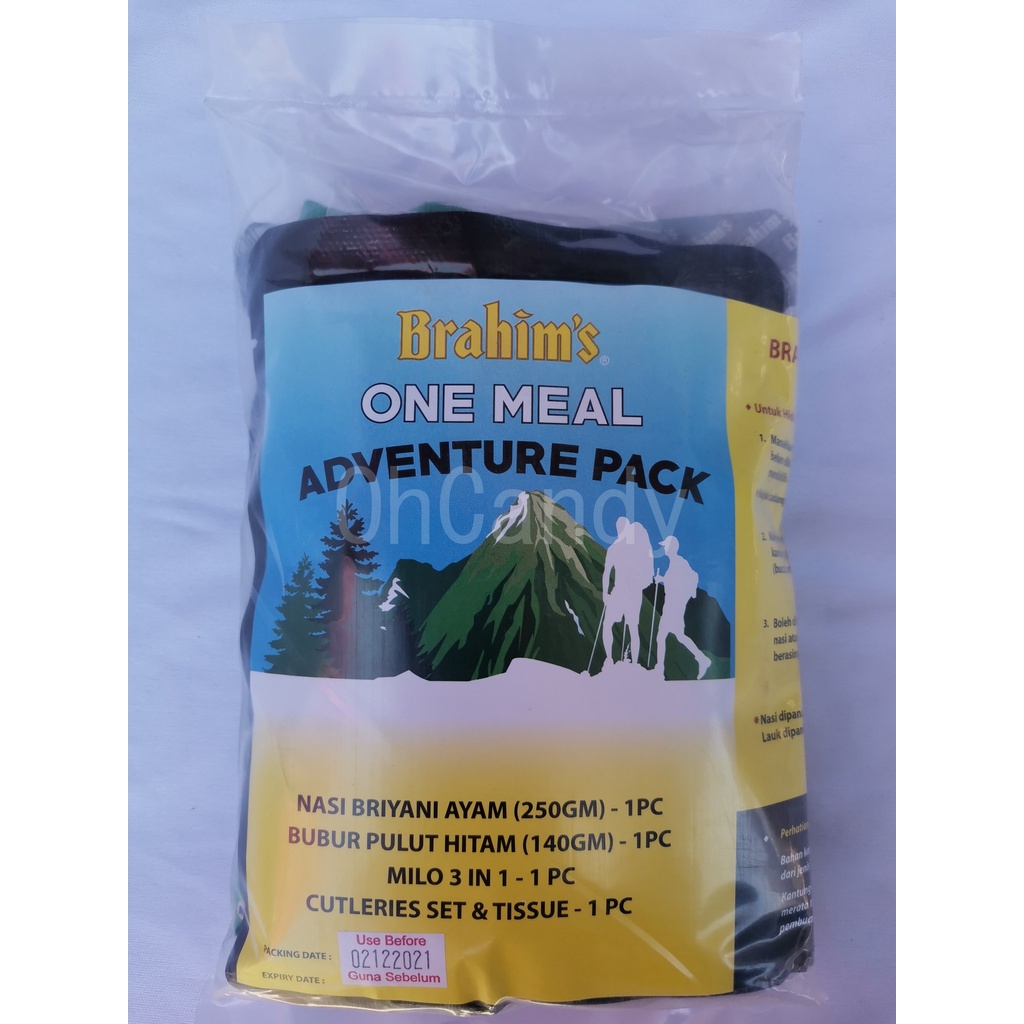 Brahim's Adventure Pack One Meal | Shopee Malaysia