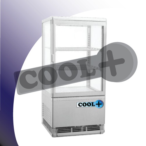 Cool Plus Table Top 4 Sided Class Chiller Model: 58L | Shopee Malaysia