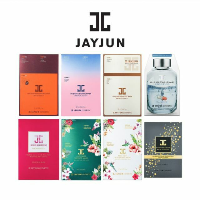 [CLEARANCE SALE] JAYJUN Sheet Mask Assorted 1 box (10pcs) Intensive Shining Collagen Skin Fit ...