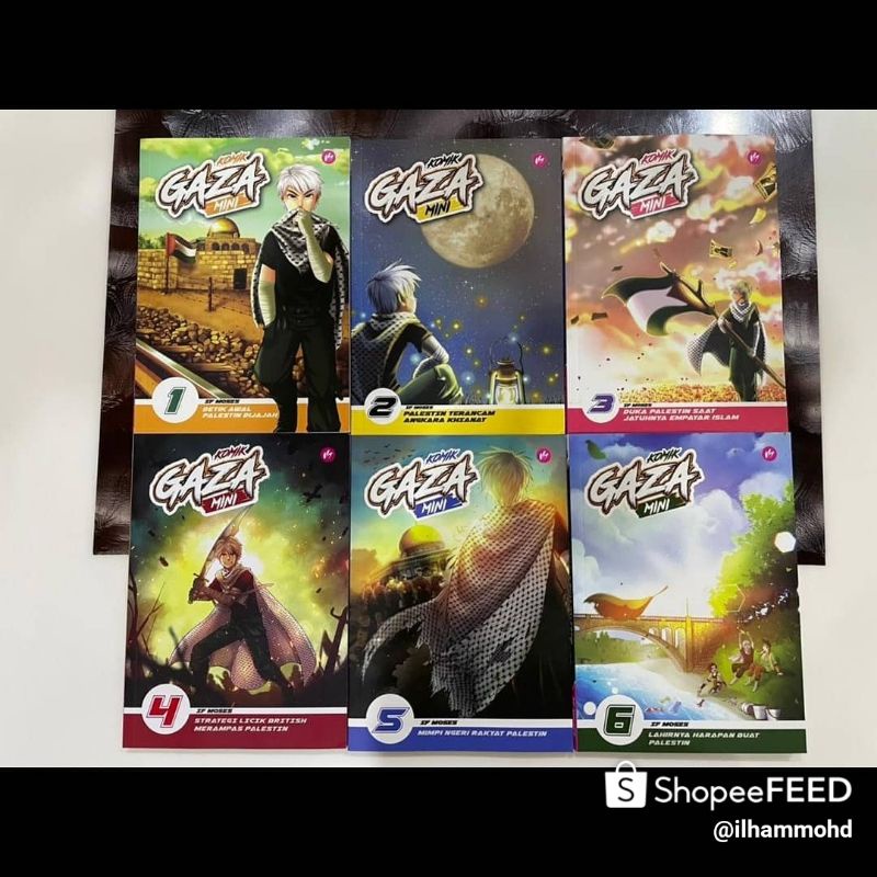 🇯🇴🇯🇴Pakej set 6 Komik Gaza mini 💥💥FREE eBOOK💥💥(Bestseller){Recommended ...