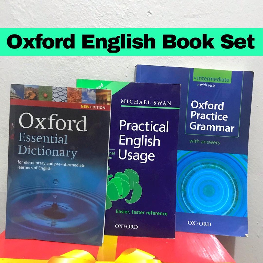 (Used/3Books1Set)Oxford University English Language Books Grammar ...