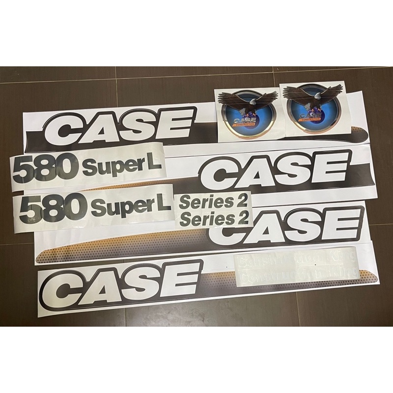STICKER SET CASE 580 BACKHOE LOADER | Shopee Malaysia