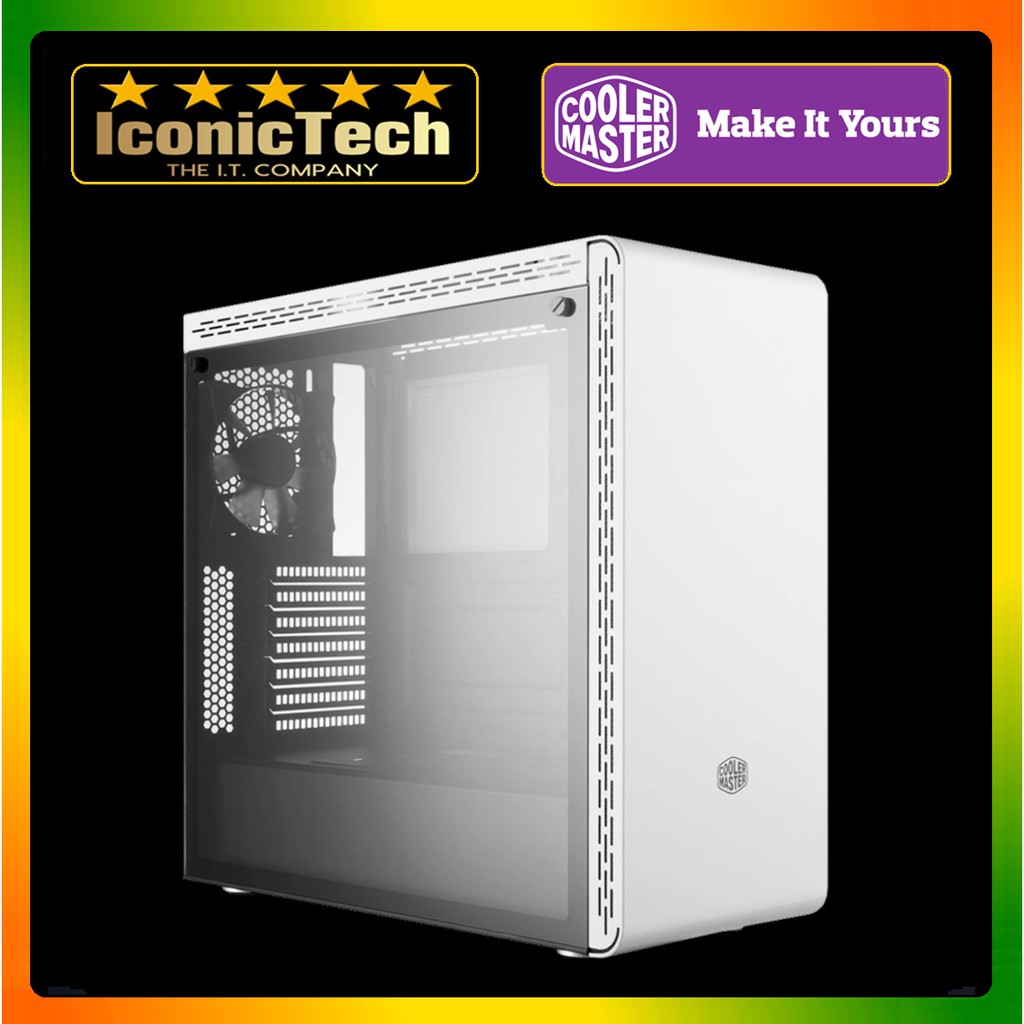 COOLER MASTER MASTERBOX MS600 White ATX Casing | Shopee Malaysia