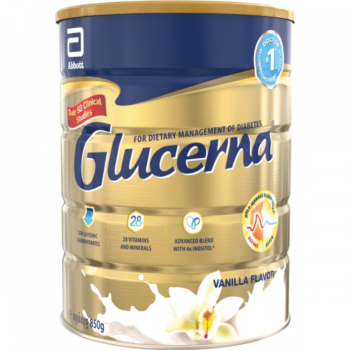 Glucerna Vanilla / Wheat 850g (Diabetes-Specific Formula) | Shopee Malaysia