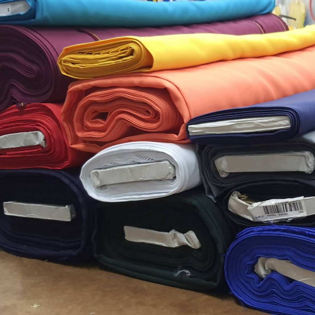 Kain / Kain Polyster / Kain Uniform / Kain Yellow Line / Kain Jururawat ...