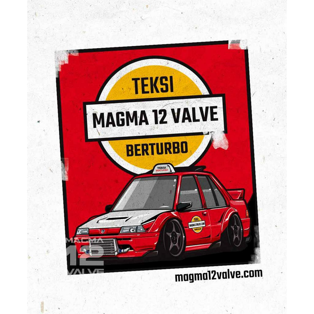 Teksi Berturbo Magma 12 valve Sticker | Shopee Malaysia