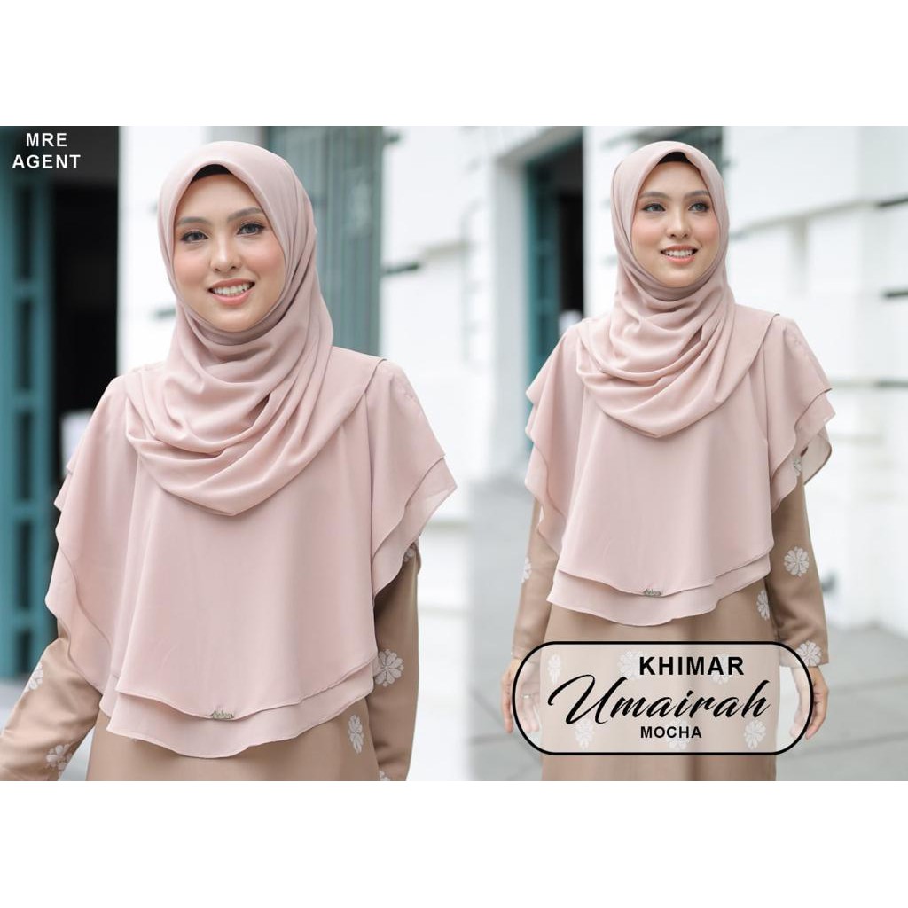 🔥 TOP SALE 🔥 TUDUNG KHIMAR HUMAIRA | TUDUNG CHIFFON VIRAL | Shopee Malaysia