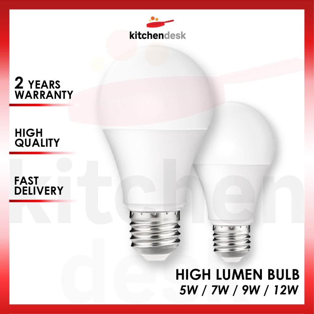 KD_ SIRIM LED E27 Mentol Bulb 5W 10W 15W Energy Saving Lighting Table ...