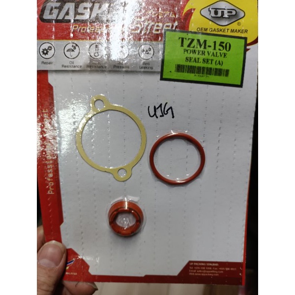 YAMAHA TZM TZM150 POWER VALVE SEAL DAN WATER PUMP SEAL SET | Shopee ...