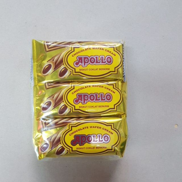 Apollo Chocolate Wafer 11G X 9Pack | Shopee Malaysia