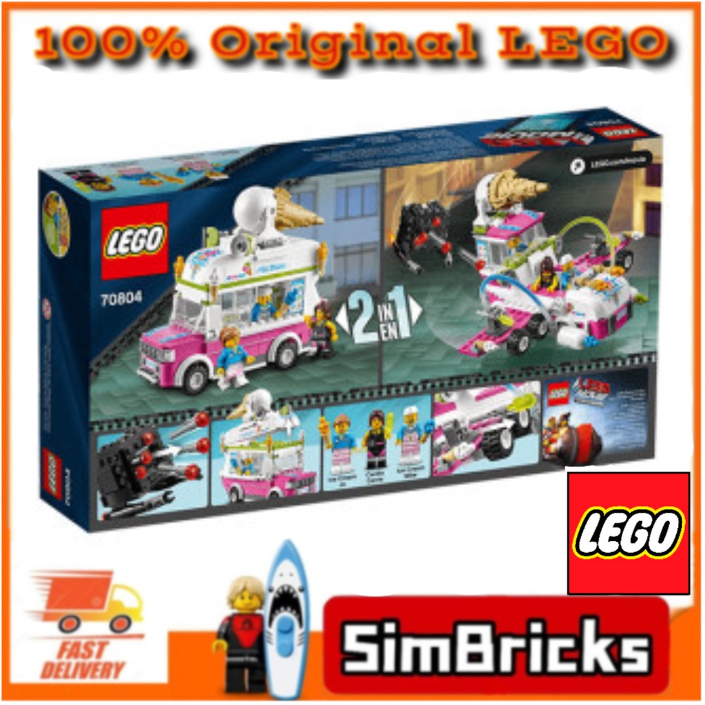 LEGO® 70804 2 in 1 Ice Cream Machine LEGO® MOVIE™ | Shopee Malaysia