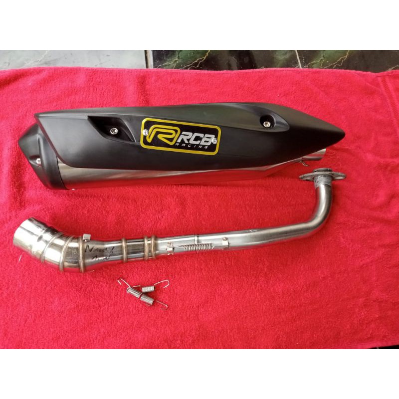 Standard EXHAUST RACING RCB ROB1 YAMAHA NMAX LEXI AEROK FINO MIO HONDA ...