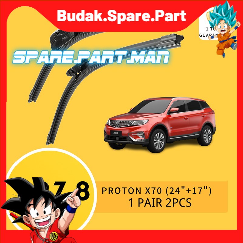 JAPAN TEC 🇯Proton X70 Wiper Silicone Car Wiper Blades Car Windshield ...