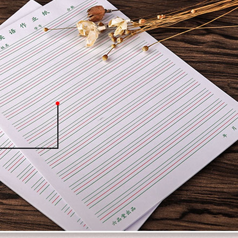 22 Sheets English Words Practice Booklet Calligraphy Exercise Book ...