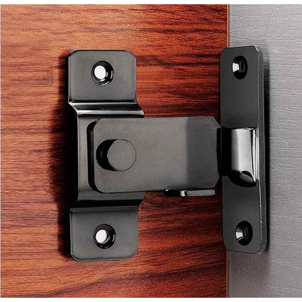 90 Degree Flip Door Latch Buckle Stainless Steel Right Angle Slide Door ...