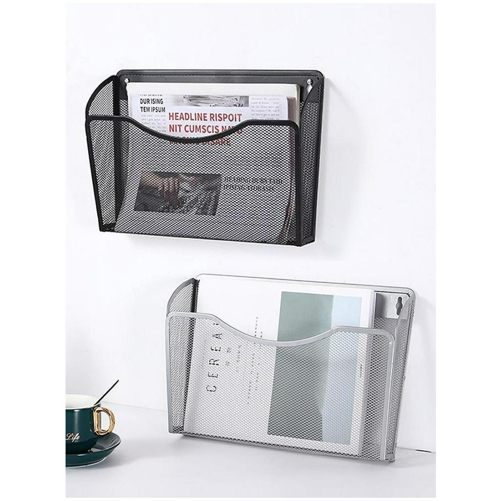 Special Offer ※ Metal A4 File Storage Rack Single-Layer Hanging Basket ...