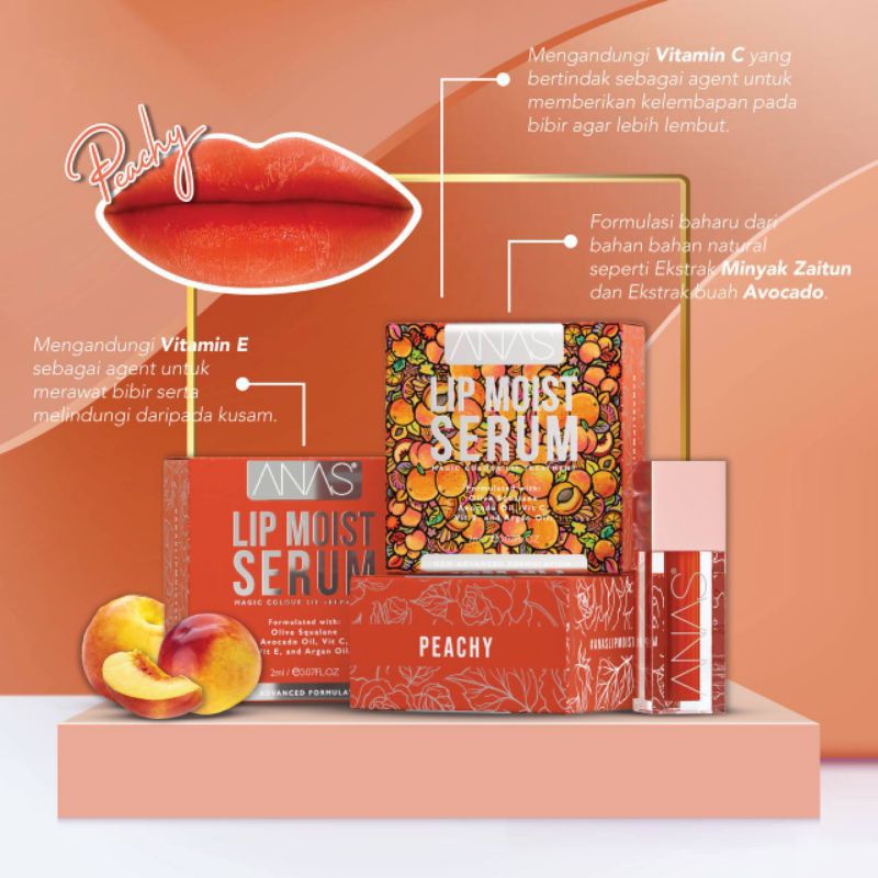 💥💥 READY STOCK💥💥ANAS LIP MOIST SERUM with FREE GIFT🎁 (ori💯 HQ) | Shopee ...