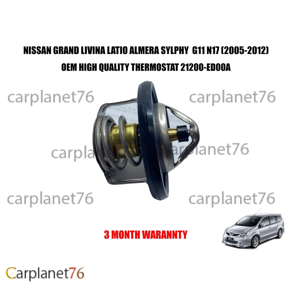 NISSAN GRAND LIVINA LATIO ALMERA SYLPHY G11 N17 2005-2012 THERMOSTAT ...