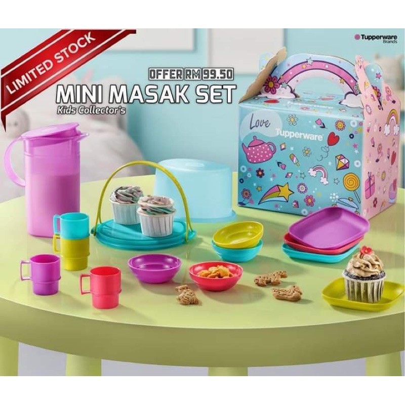 Tupperware Mini Masak 14pcs | Shopee Malaysia