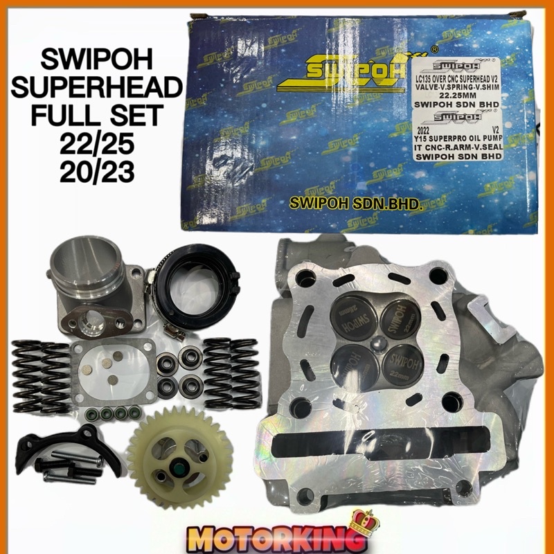 SWIPOH LC135 OVER CNC SUPERHEAD V2 SIAP Y15 SUPEROIL PUMP INTAKE CNC ...